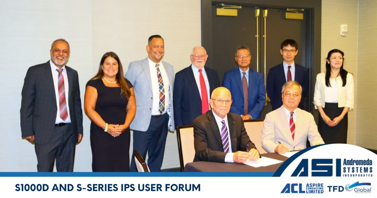 John Henson, CEO of Andromeda Systems Inc, and Yasuyuki Kuno, CEO of ...